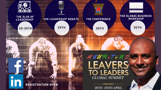 Leavers To Leaders Global Summit - Samuel T. Reddy