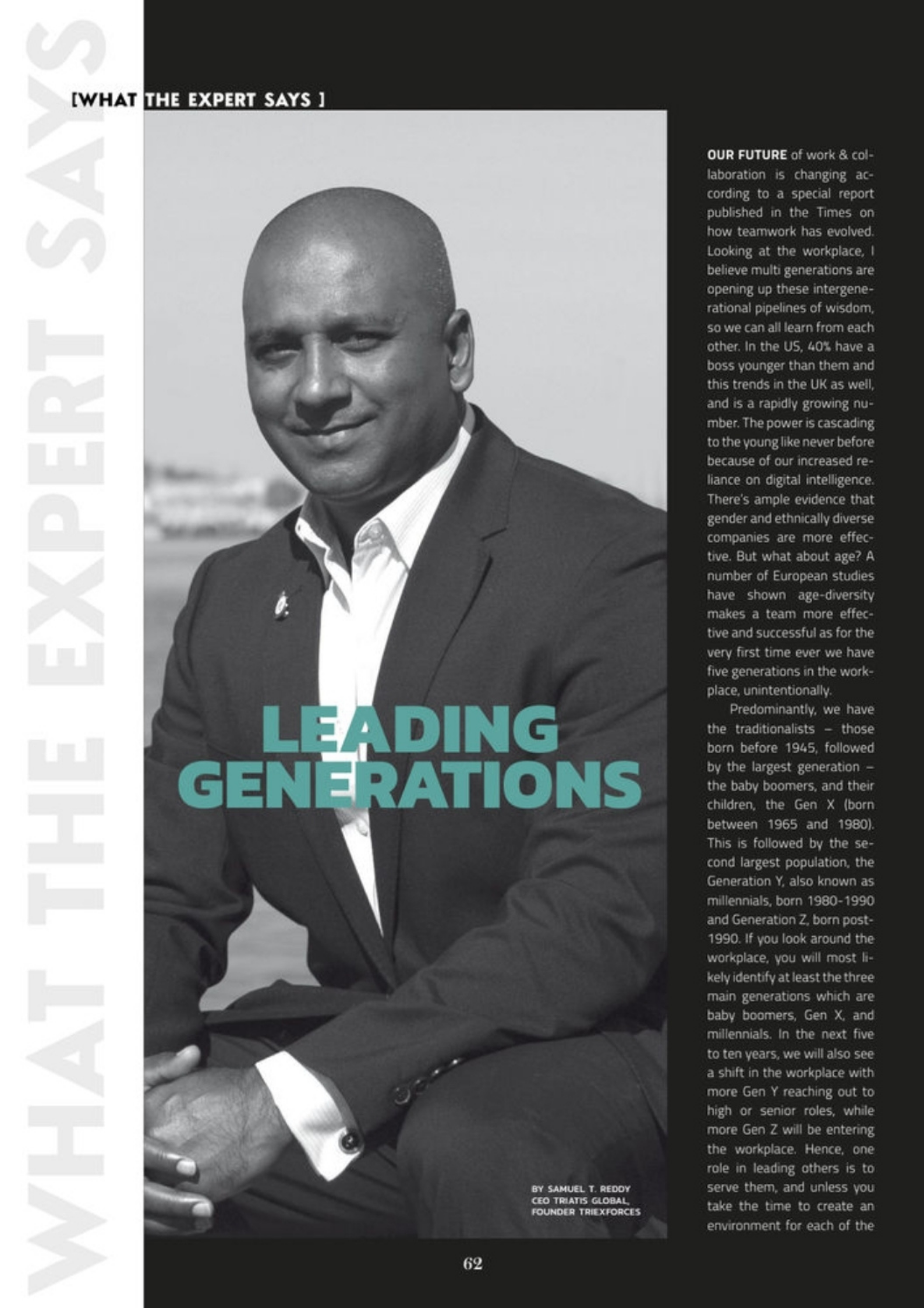 Leading Generations - Samuel T. Reddy